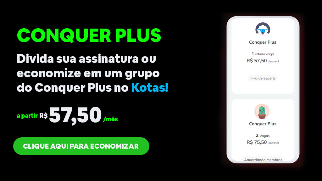 Conquer Plus: como dividir cursos e pagar menos?